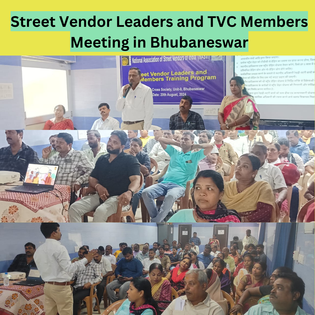 Street Vendor Leaders and TVC Members Meeting in Bhubaneswar - National ...